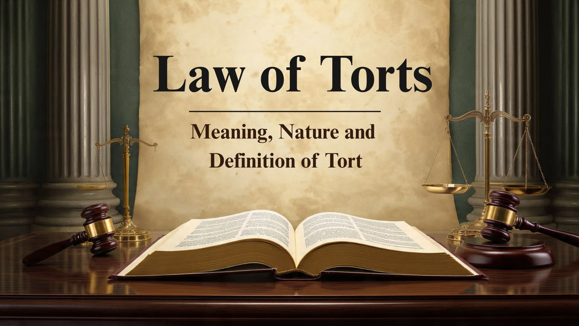 Nature Meaning and Definition of Tort in Law of Torts