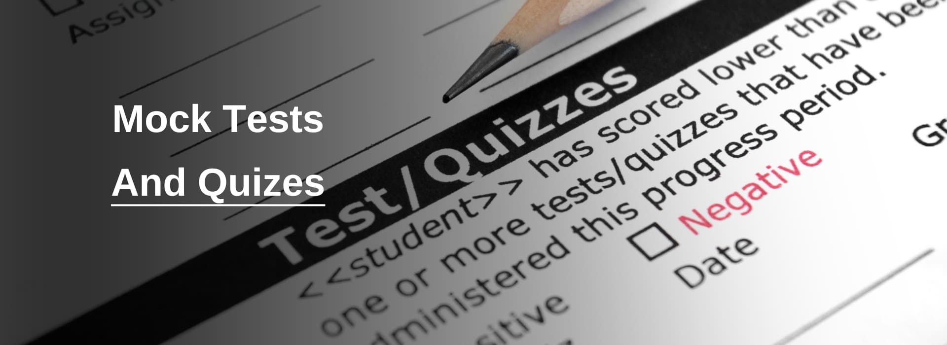 Mock Tests and Quizzes at Judex Tutorials | Practice & Prepare